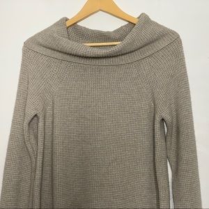 Cyrus Sweaters | Cyrus Waffle Knit Cowl Neck Long Back Sweater | Poshmark